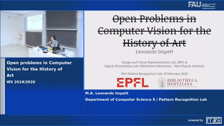 Teaching - Pattern Recognition Lab