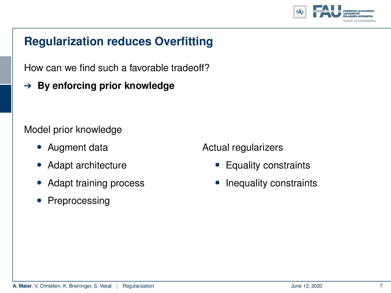 Lecture Notes in Deep Learning: Regularization - Part 1 - Pattern ...