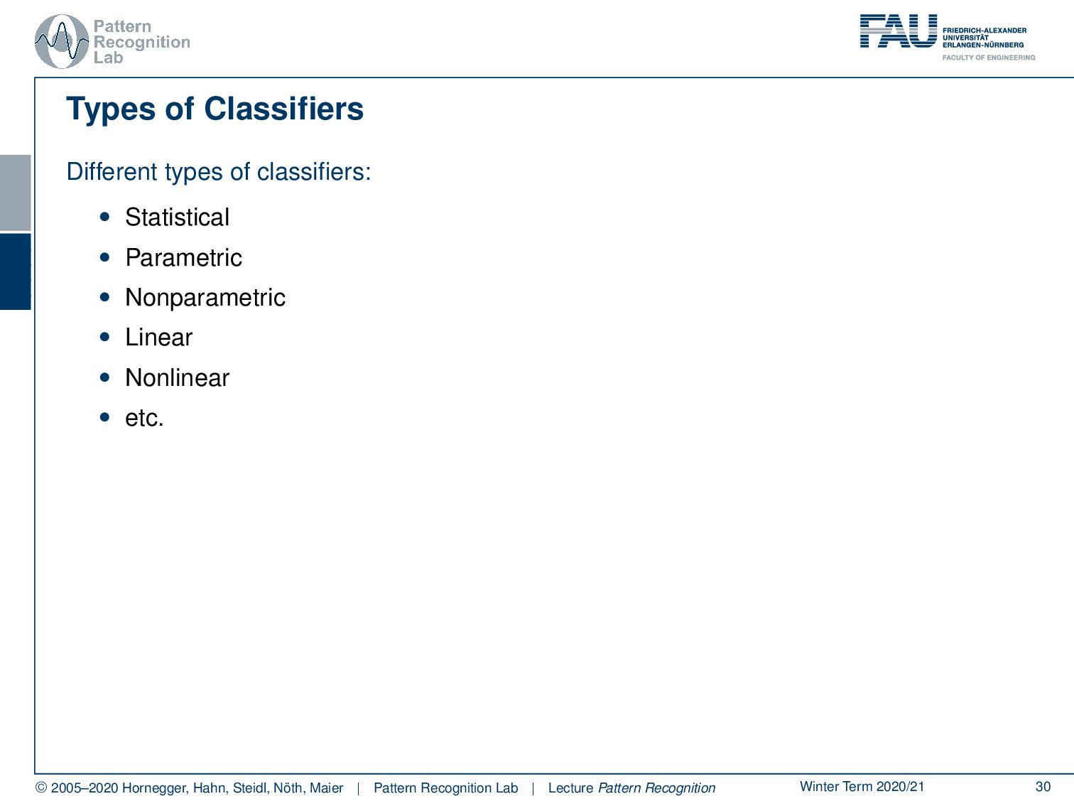 Lecture Notes In Pattern Recognition Episode 2 Pattern Recognition Postulates Pattern