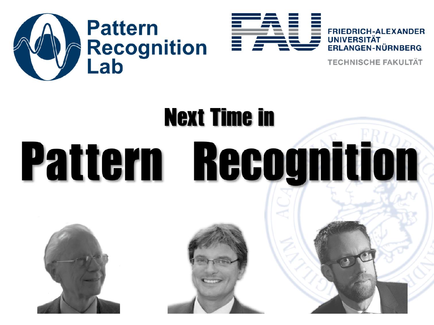 Lecture Notes In Pattern Recognition Episode 3 Basics Bayes Theorem Pattern Recognition Lab
