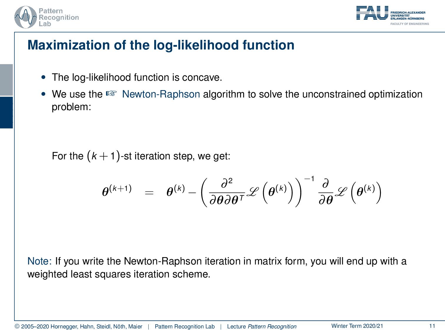 Lecture Notes In Pattern Recognition Episode 9 Logistic Regression