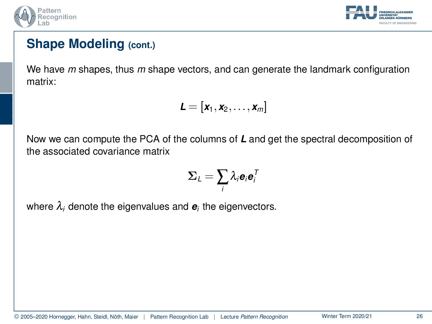 Lecture Notes In Pattern Recognition Episode 15 Lda Examples Pattern Recognition Lab