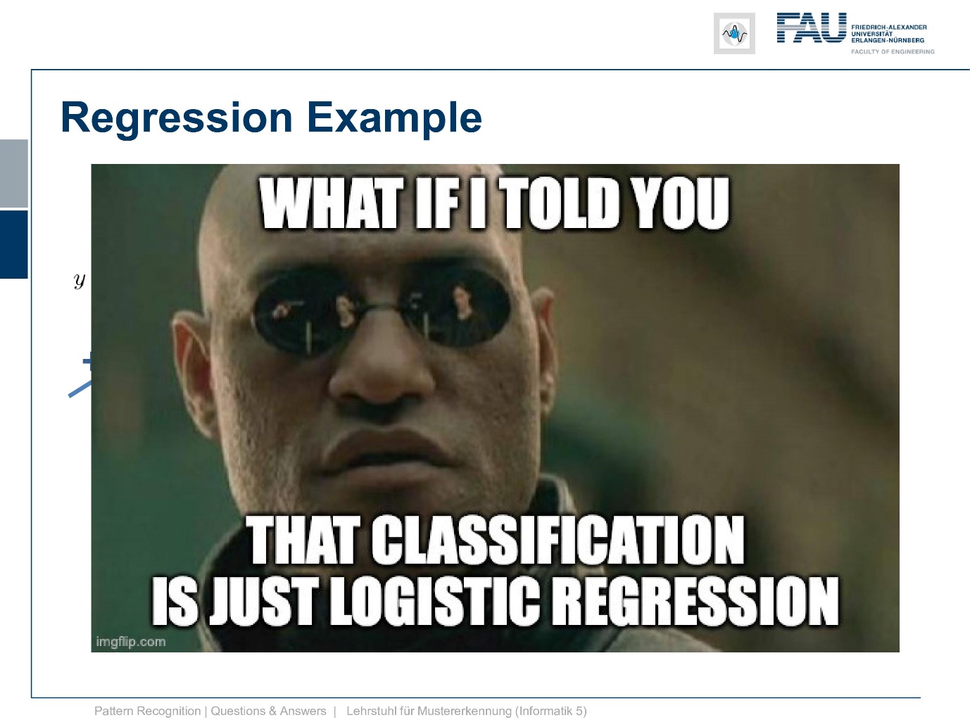 Lecture Notes In Pattern Recognition Classification Vs Regression Pattern Recognition Lab 4062